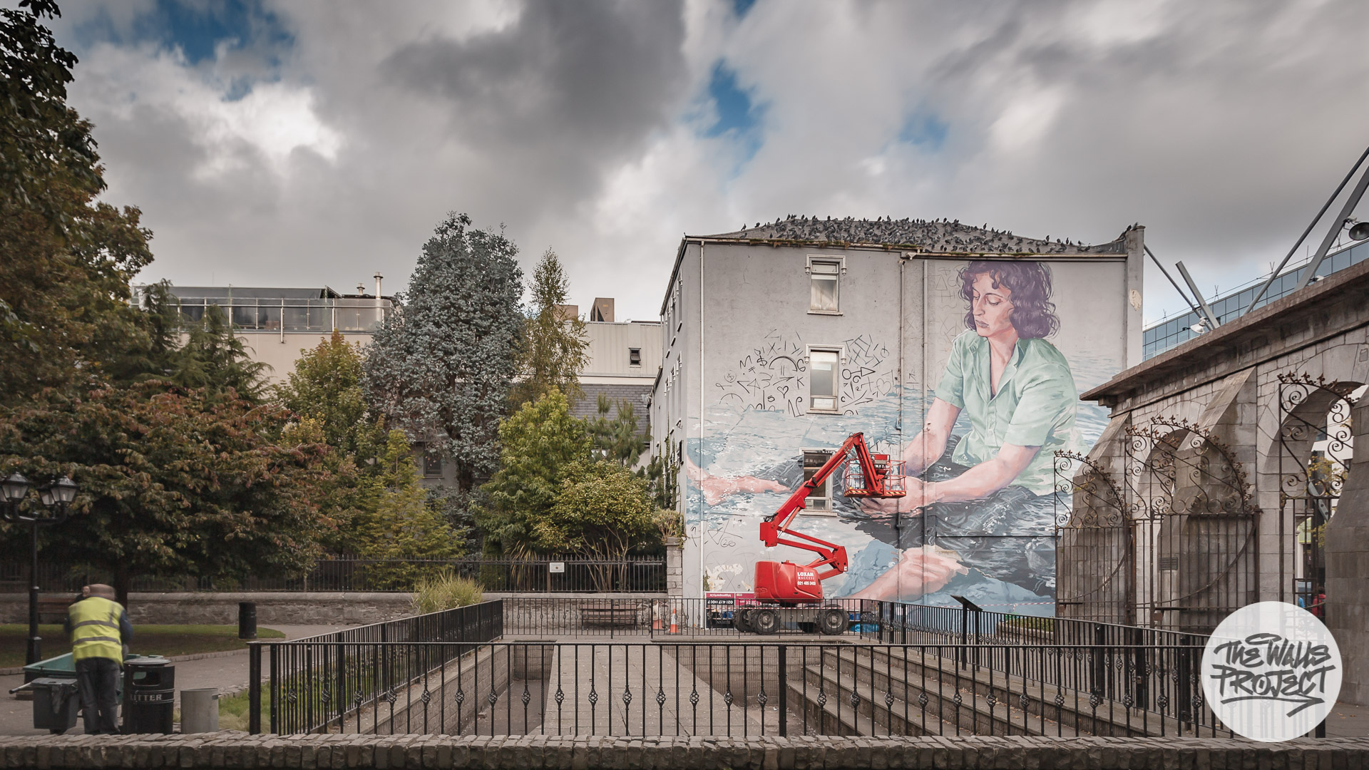Immigration Mural by Fintan Magee - Creative Ireland Programme