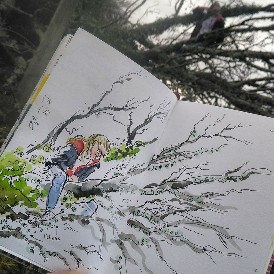 Ballinderreen Sketching - Creative Ireland Programme