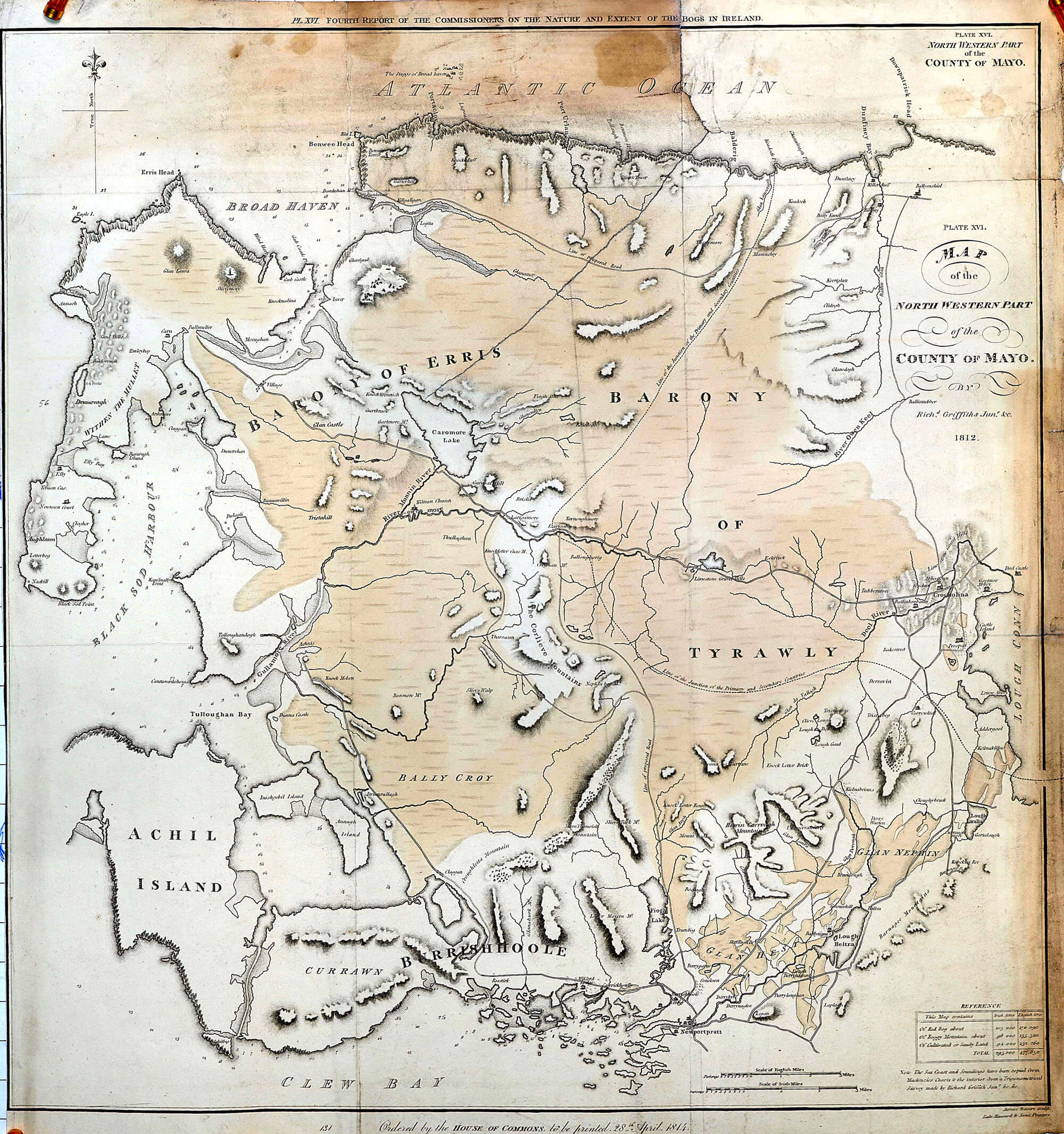 Digitisation of Old Mayo Maps - Creative Ireland Programme