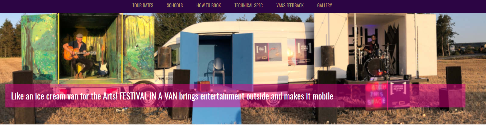 Festival in a Van - Creative Ireland Programme