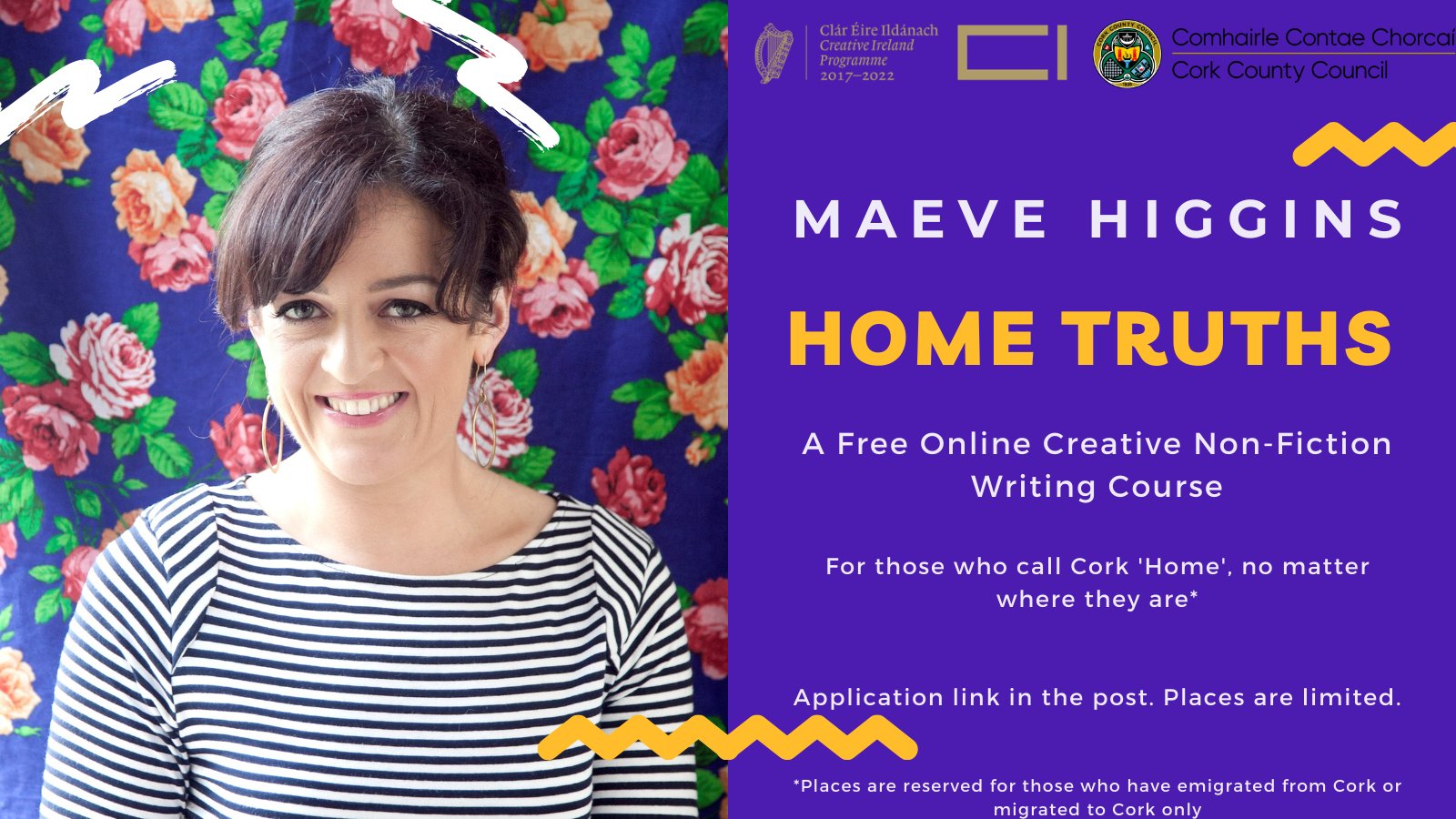 Maeve Higgins: How Cork inspires my creativity - Creative Ireland Programme