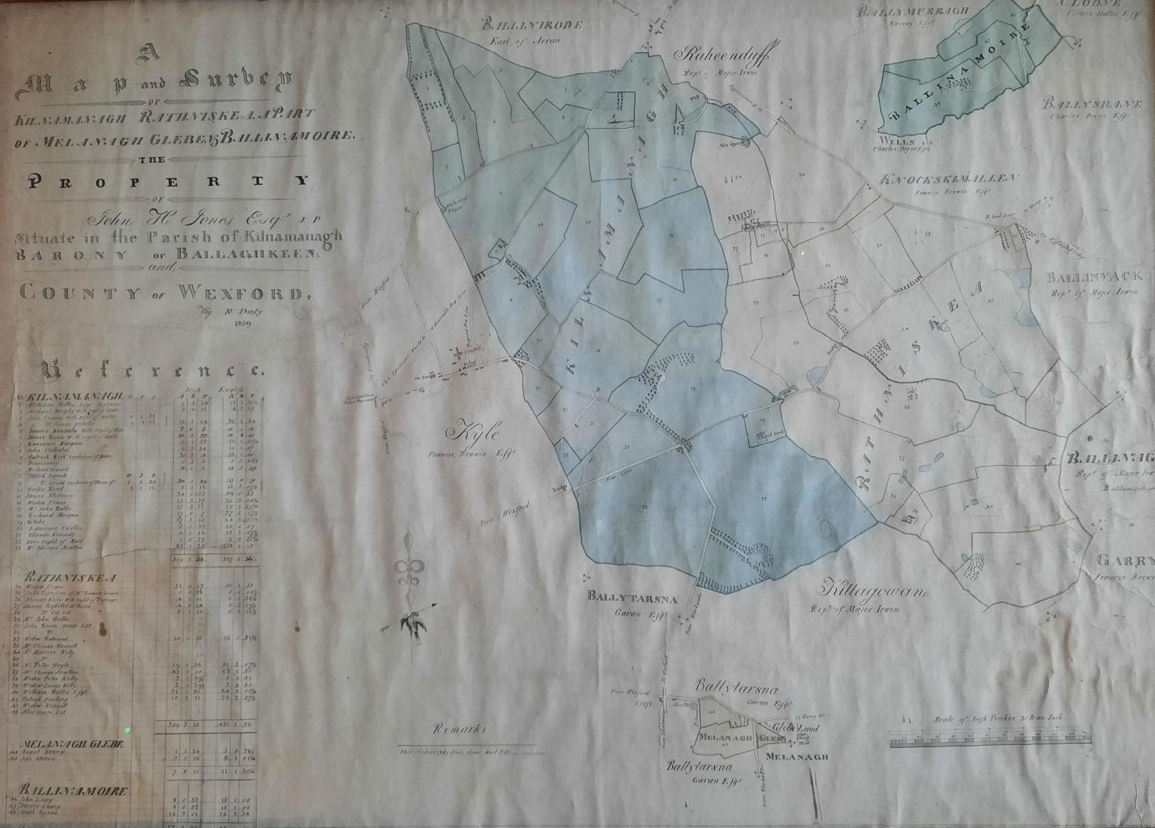 Conservation of Historic Maps - Creative Ireland Programme