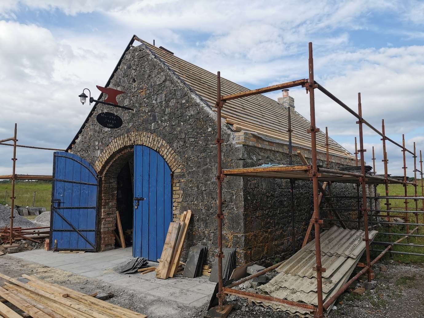 Vernacular Architecture of Offaly - Killyon Forge - Creative Ireland Programme