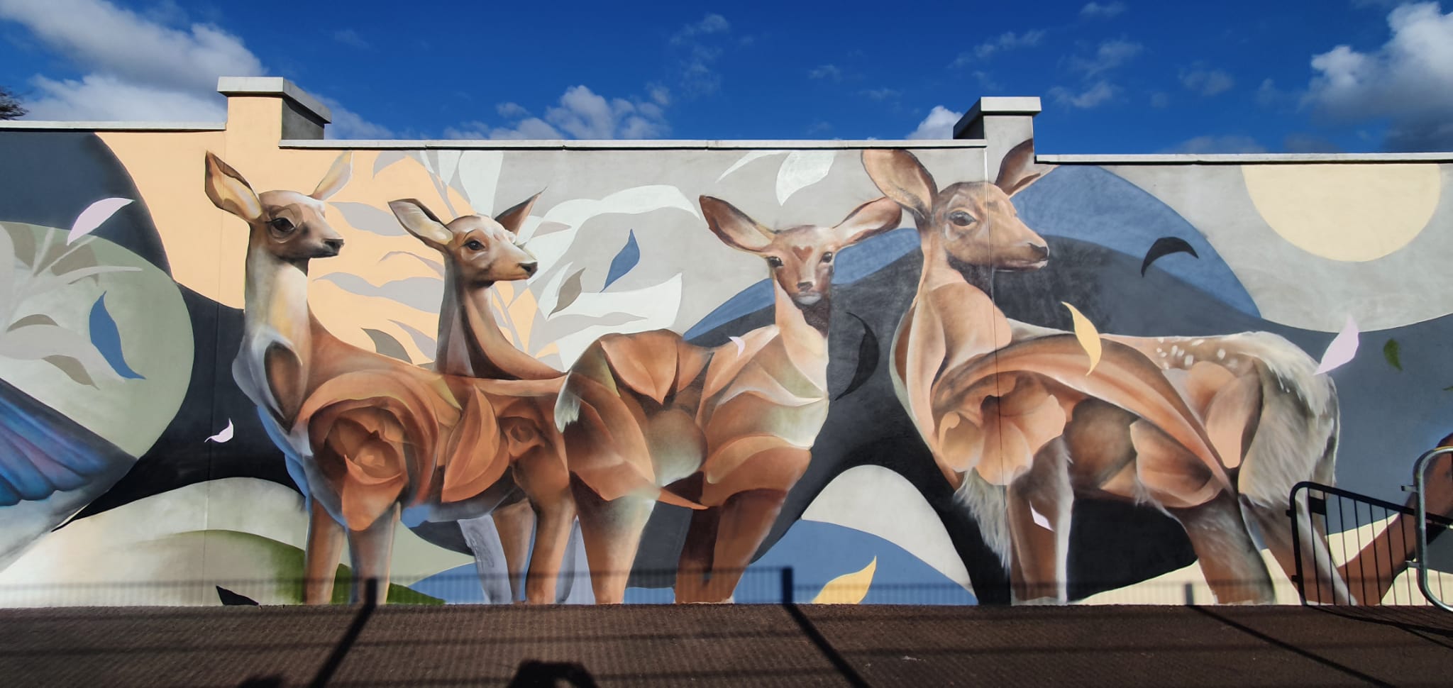 Flesk Cycleway mural - Creative Ireland Programme