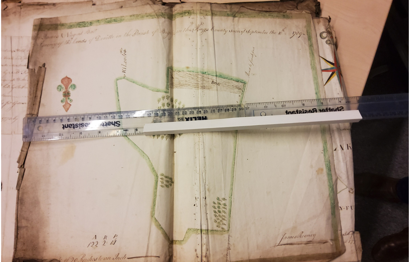 Conserving Historic Maps and Archival Material - Creative Ireland Programme